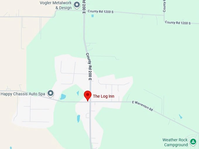 16. the log inn's map