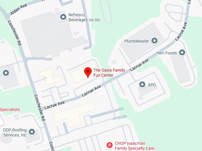 16. the oasis family fun center map