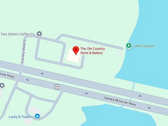16. the ole country store & bakery's map