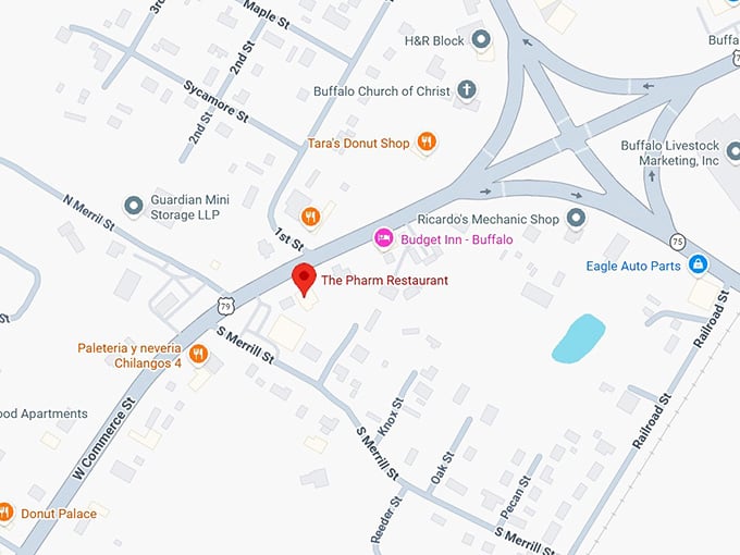 16. the pharm restaurant map