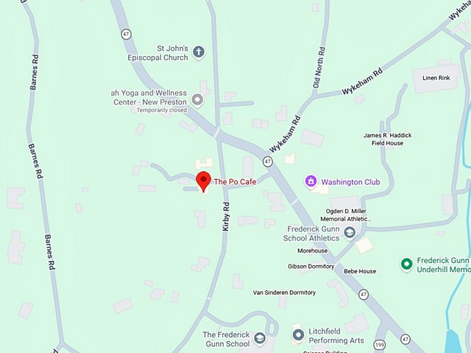 16. the po cafe map