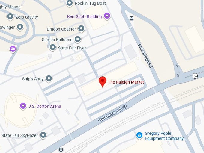 16. the raleigh market map