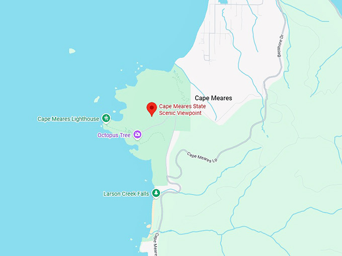 16. the three capes scenic loop map