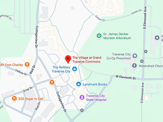 16. the village at grand traverse commons map