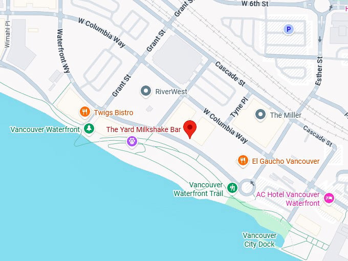 16. the yard milkshake bar map