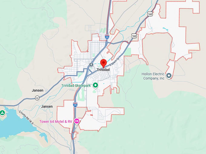 16. trinidad map