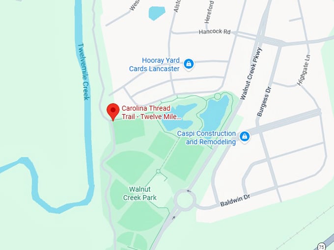 16. twelve mile creek trail map