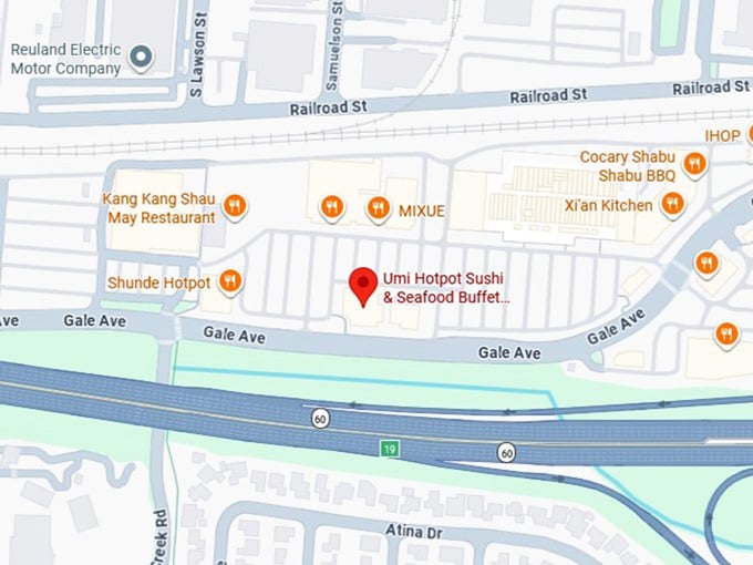 16. umi hotpot sushi & seafood buffet city of industry's map