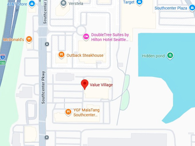 16. value village map