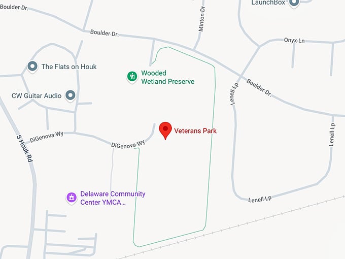 16. veterans park map