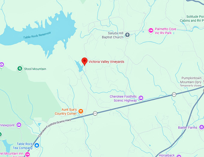 16. victoria valley vineyards map