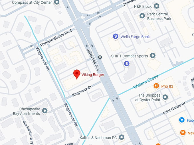 16. viking burger map