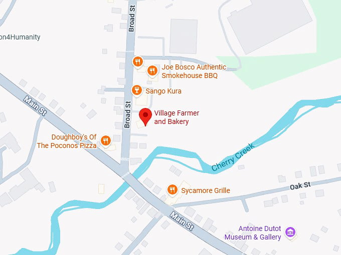 16. village farmer and bakery map