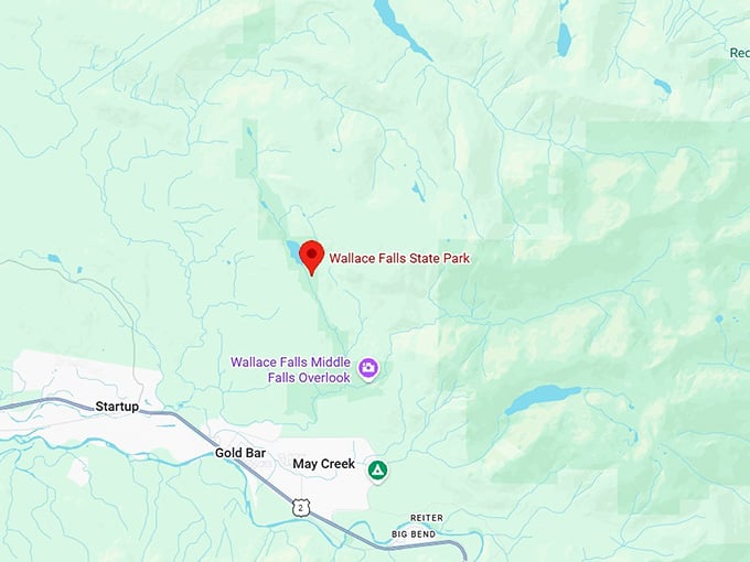 16. wallace falls trail map