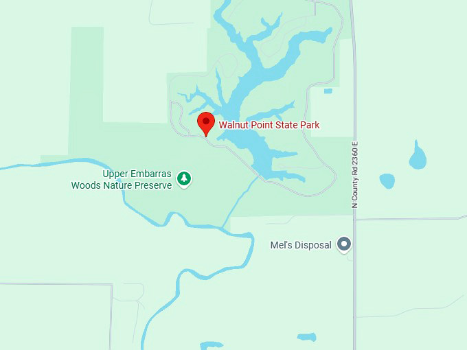 16. walnut point state park map