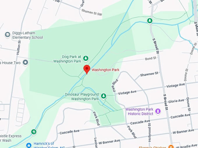 16. washington park map