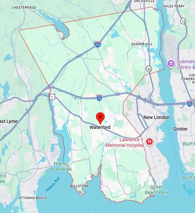 16. waterford map