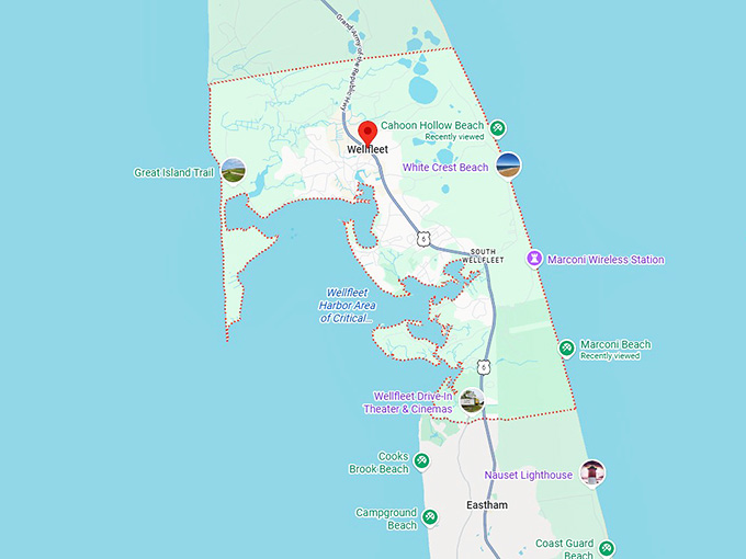 16. wellfleet map