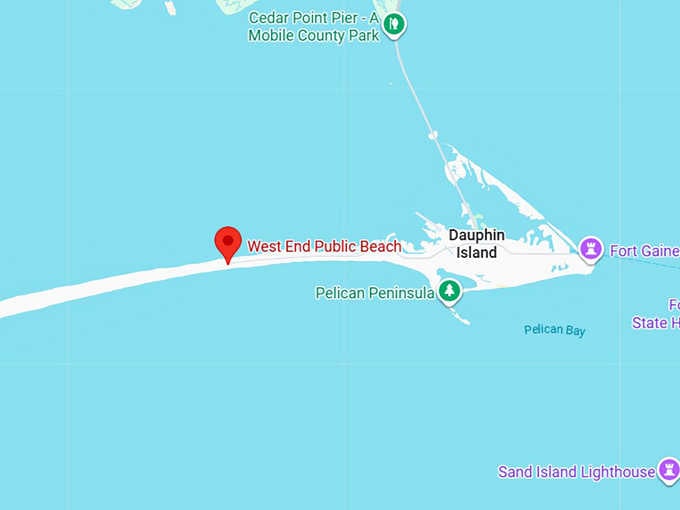 16. west end public beach map