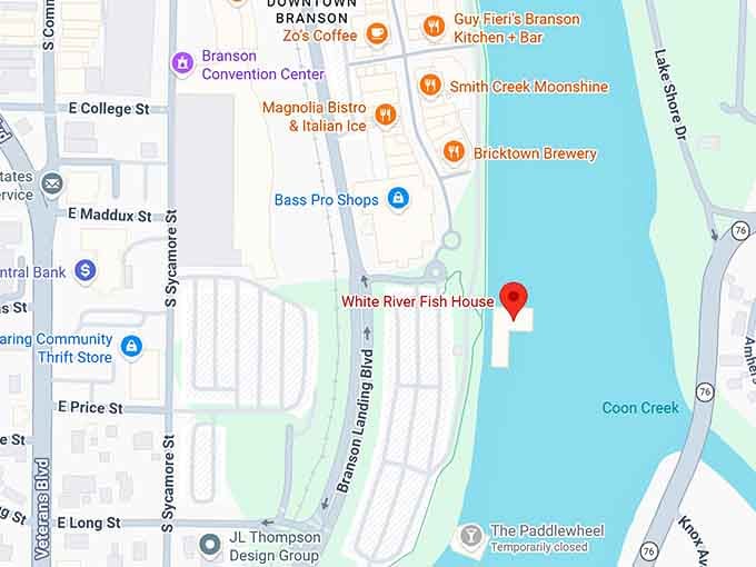 16. white river fish house map