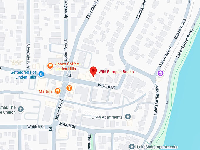 16. wild rumpus books map