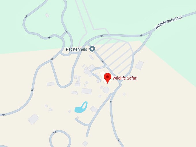 16. wildlife safari map