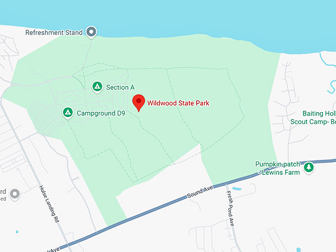 16. wildwood state park map
