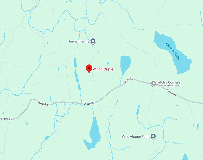 16. wing's castle map