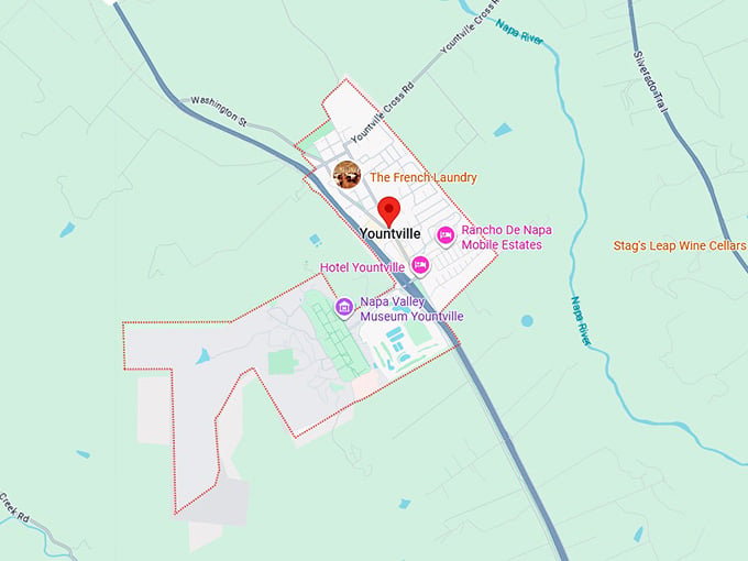 16. yountville map