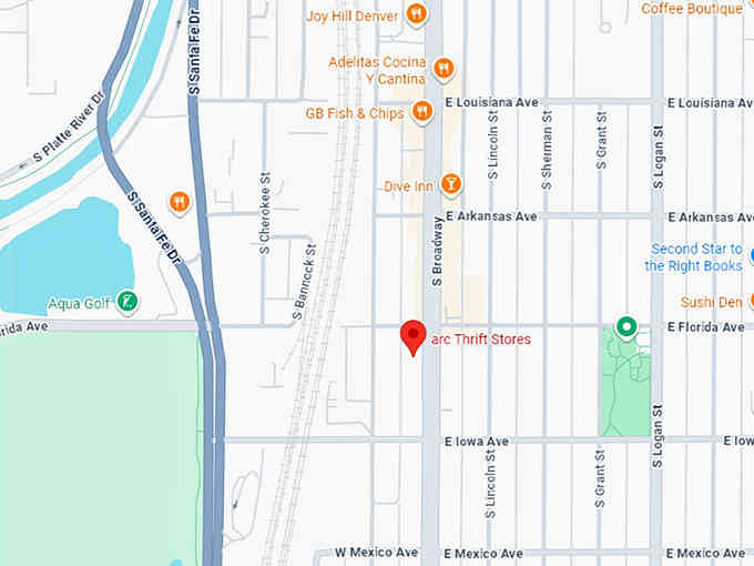 16. arc thrift stores (1515 s broadway) map