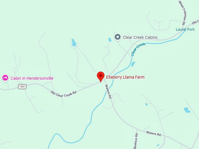 16. llaberry llama farm map