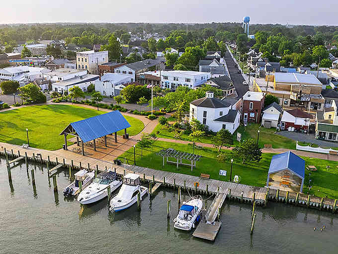 This charming waterfront town looks like a postcard where boats outnumber cars and stress doesn't exist.