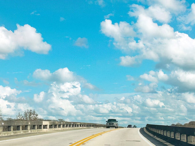 Open road, puffy clouds, and endless sky &ndash; this is what freedom looks like on four wheels.