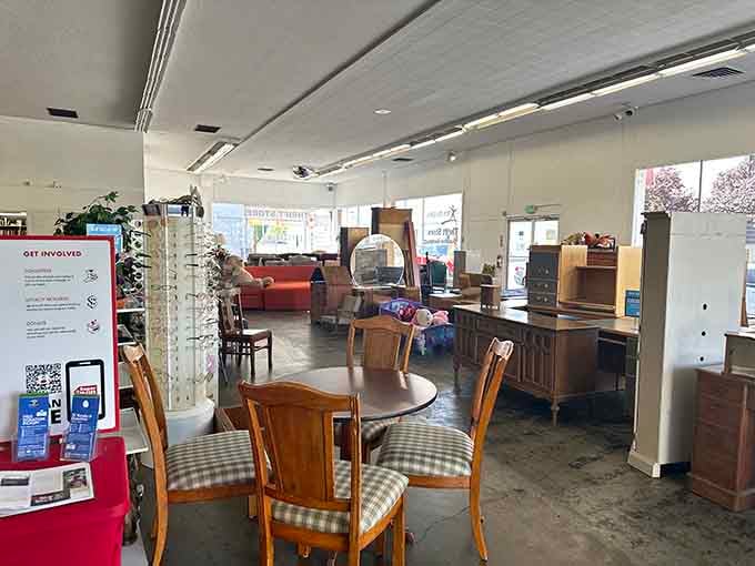 Step into a wonderland where furniture finds their perfect second act, beautifully displayed and waiting for you.