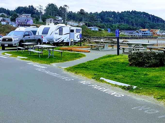 Park your RV steps from the Pacific and wake to ocean breezes&mdash;this is camping done right.