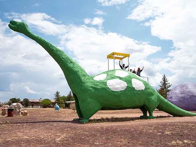 This green giant makes Jurassic Park look like a petting zoo&mdash;complete with a viewing platform for brave souls.