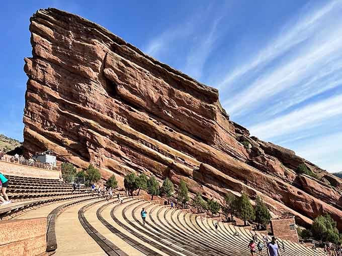 Mother Nature spent 300 million years building the perfect concert hall, complete with stadium seating and incredible acoustics.