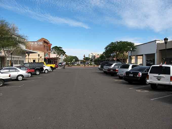 Downtown Yuma's Main Street proves that wide-open spaces and small-town charm still exist in Arizona.
