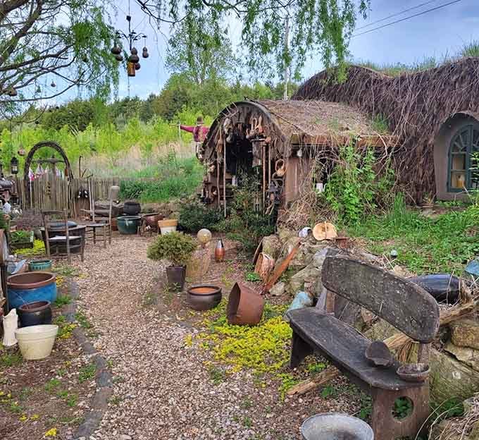 The gardens alone are worth the journey, filled with whimsical touches that'd make Bilbo himself jealous.