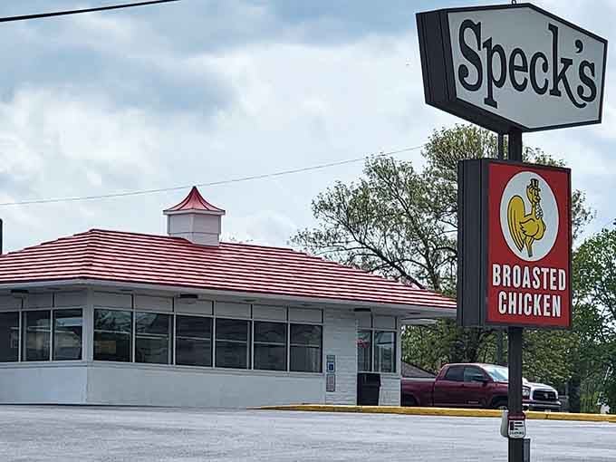 That iconic sign isn't just advertising, it's a beacon of hope for anyone craving seriously good chicken.