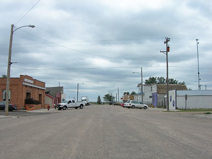 Main Street stretches out like a postcard from an era when life moved at a gentler pace.