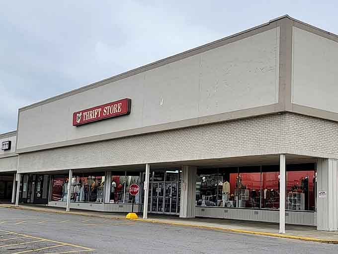 That unassuming storefront hides a treasure trove that'll make your credit card breathe easier for once.