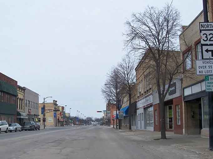 Wide streets and classic architecture remind you that some towns never needed to reinvent themselves.