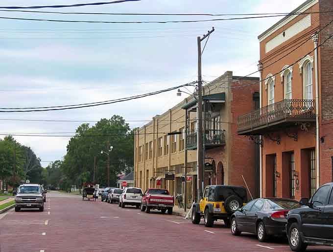 Historic storefronts line quiet streets where your retirement dollars stretch like the Texas horizon itself.