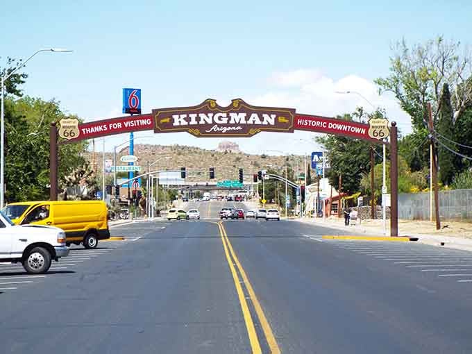 That welcoming archway isn't just for show&mdash;it's your gateway to small-town living that respects your budget.