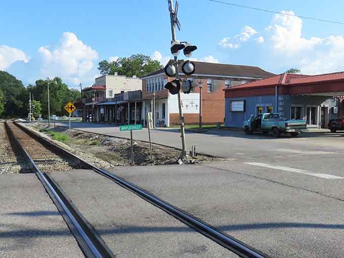 Those crossing signals have watched over this charming downtown longer than most of us have been driving cars.