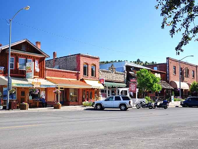 Historic brick buildings and wide-open skies create the perfect backdrop for slowing down and breathing deep.
