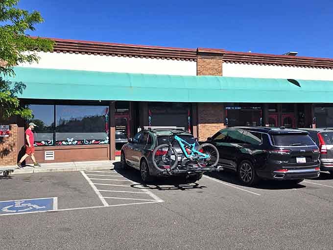 The parking lot tells the story: when locals pack a place like this, you know something magical happens inside.
