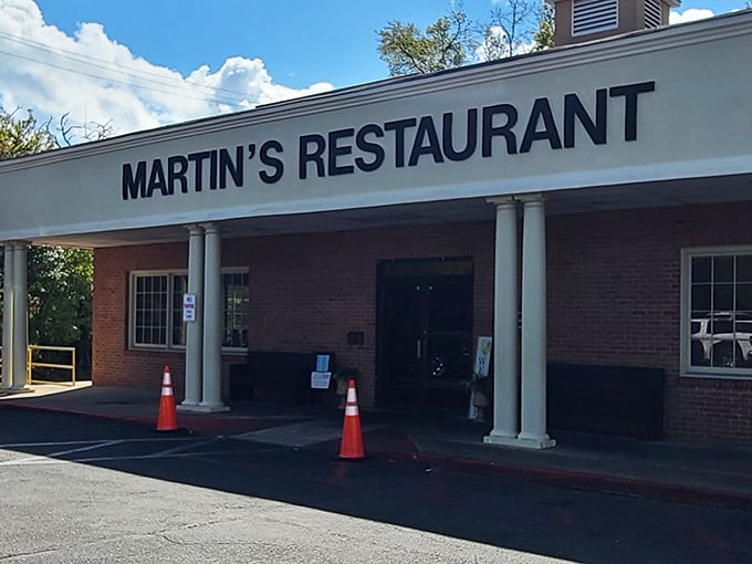 Simple signage, extraordinary food. Sometimes the best restaurants don't need to shout about their greatness.