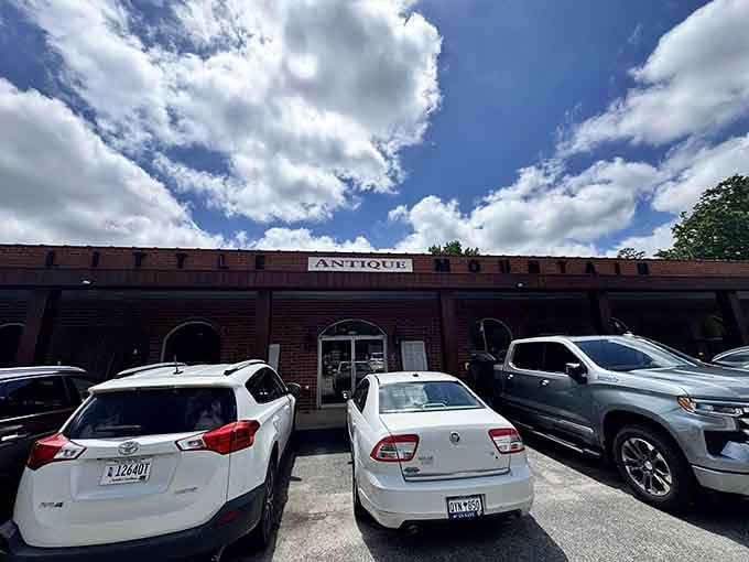 When the parking lot looks like a popular restaurant at dinnertime, you know something special's happening inside.